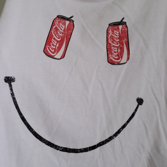 Coca Cola | Tops | Coca Cola Smiley Face Tank | Poshmark